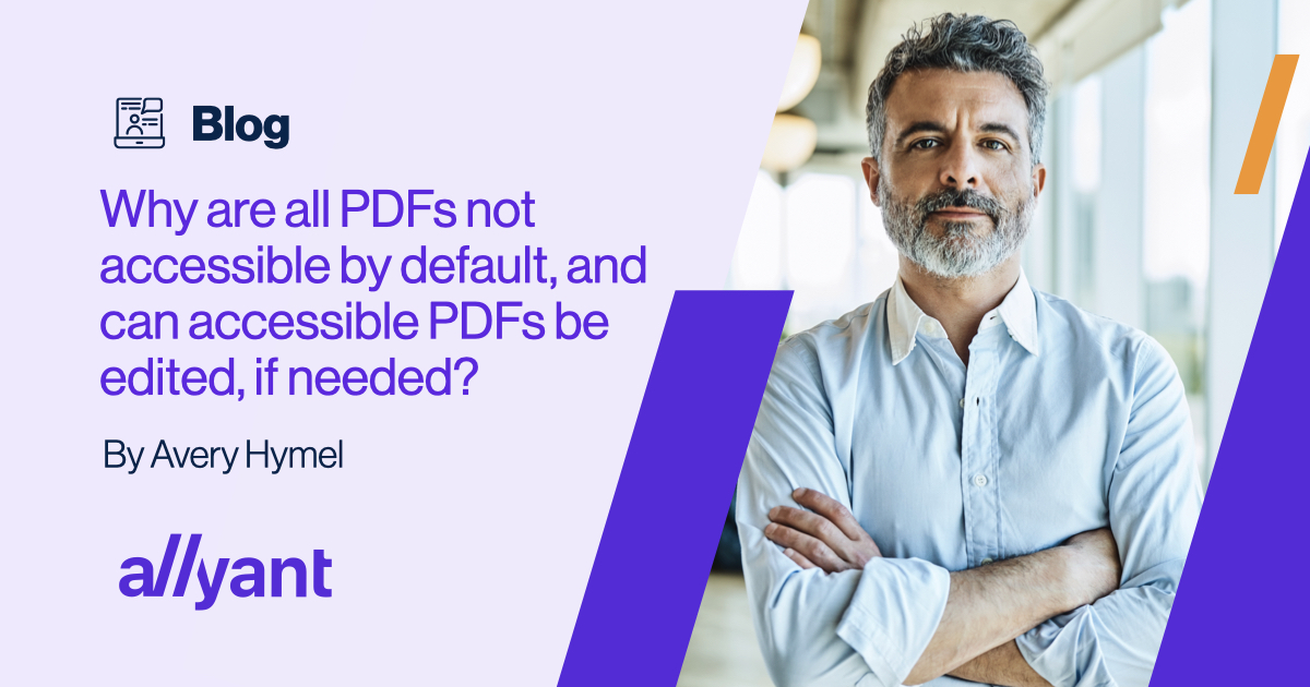 Are All PDFs Accessible? Can Accesible PDFs be Edited?