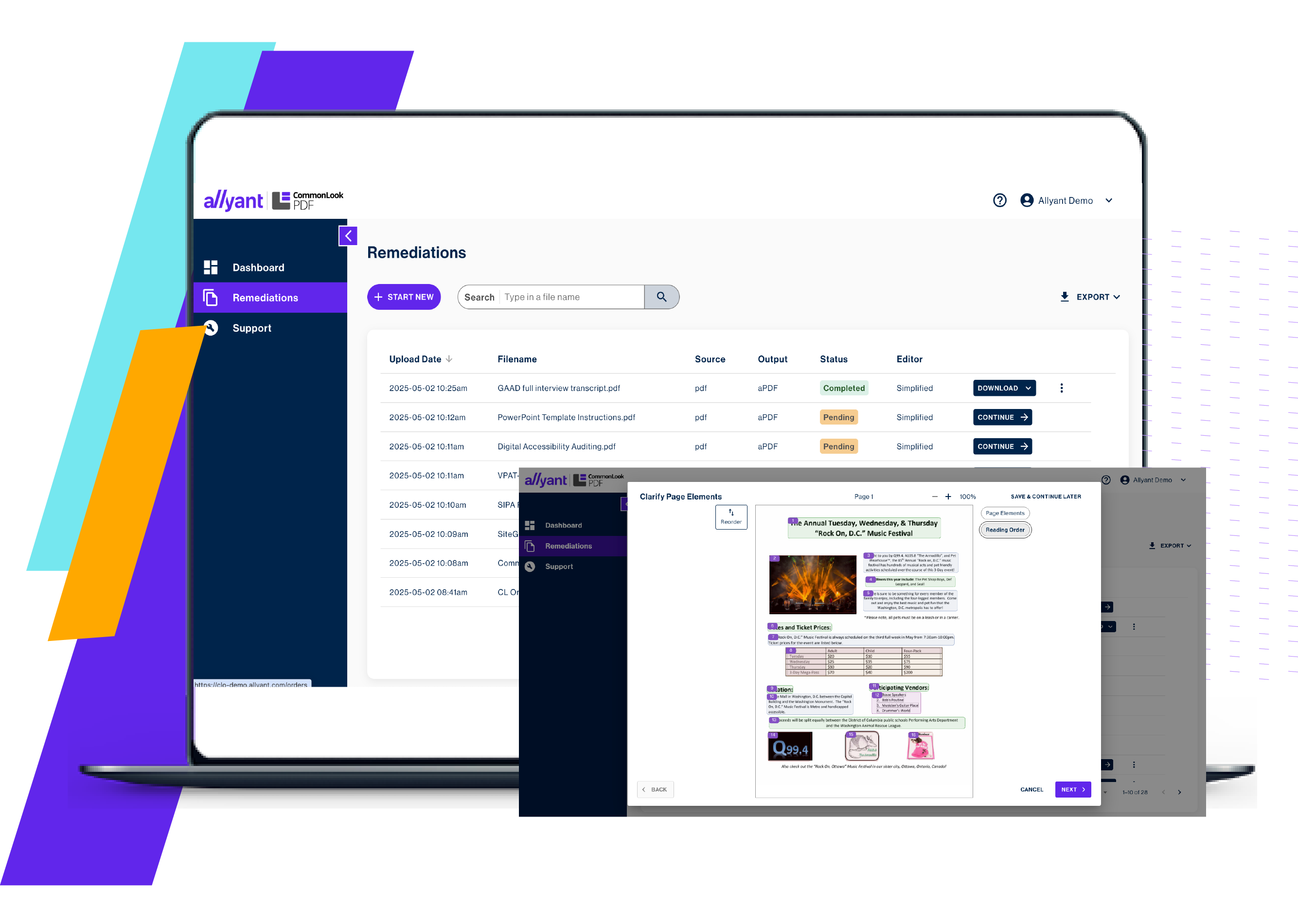 AI-Drive PDF Accessibility Software | Allyant